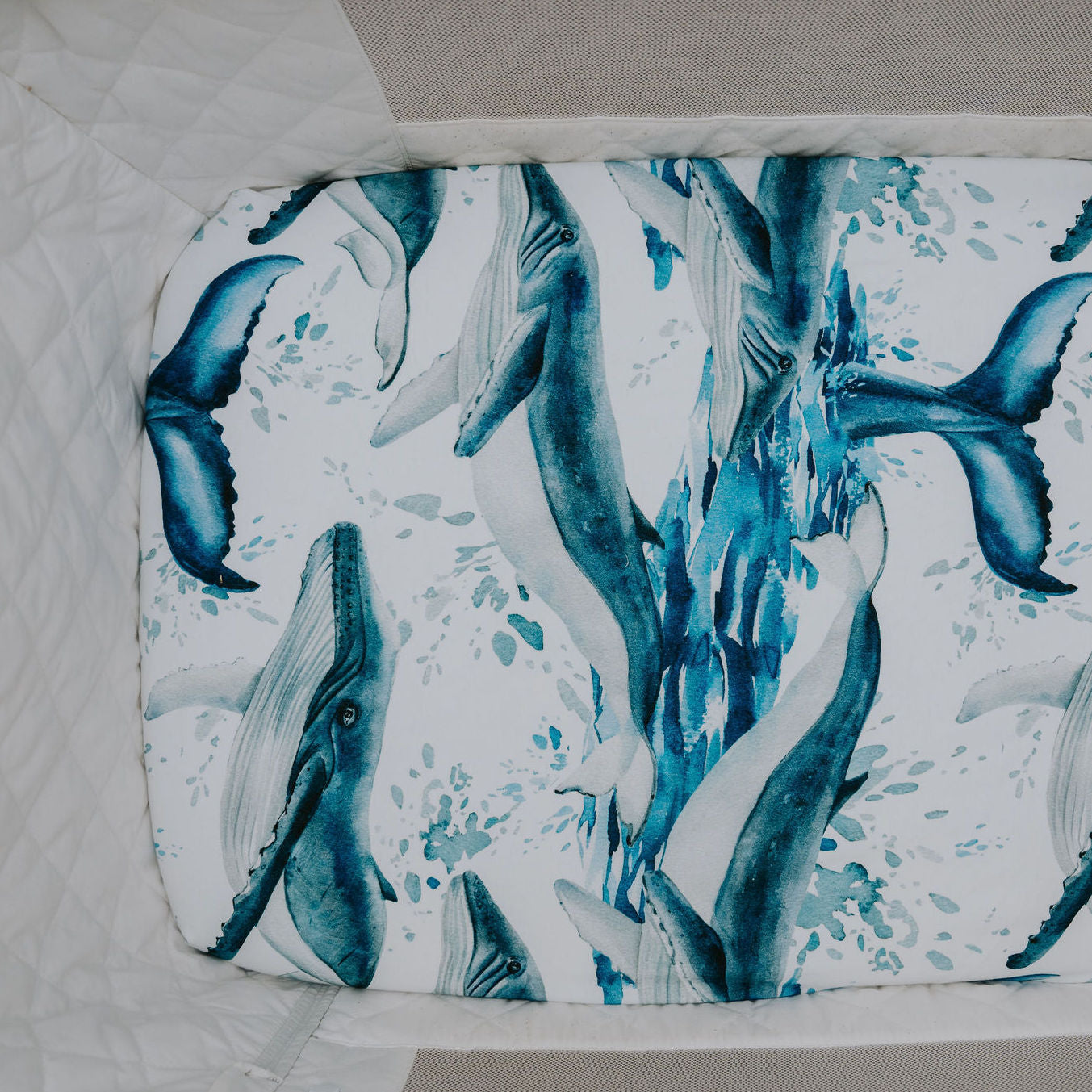 Waterproof Cot & Bassinet Sheets by Cloth Bums