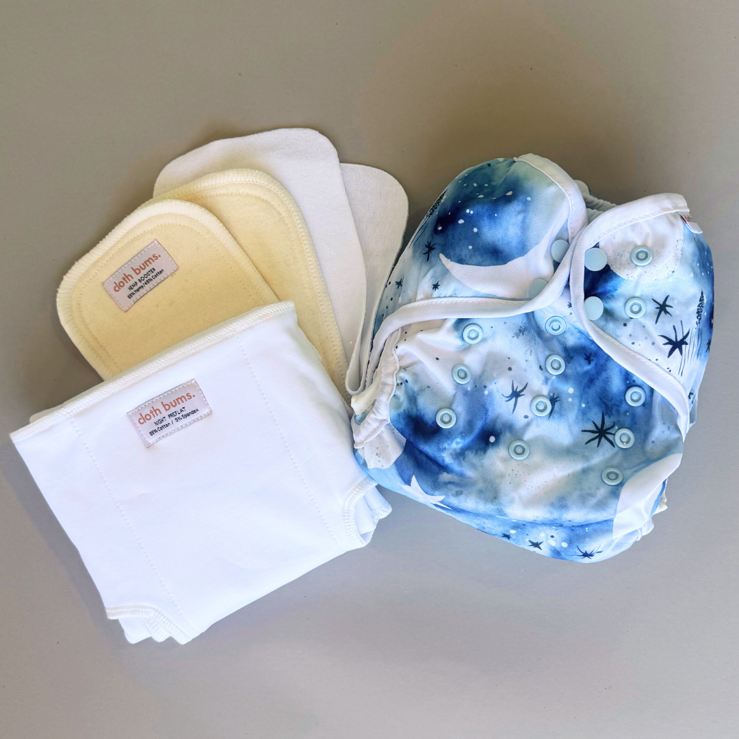 Nighttime Preflat Bundle – Cloth Bums