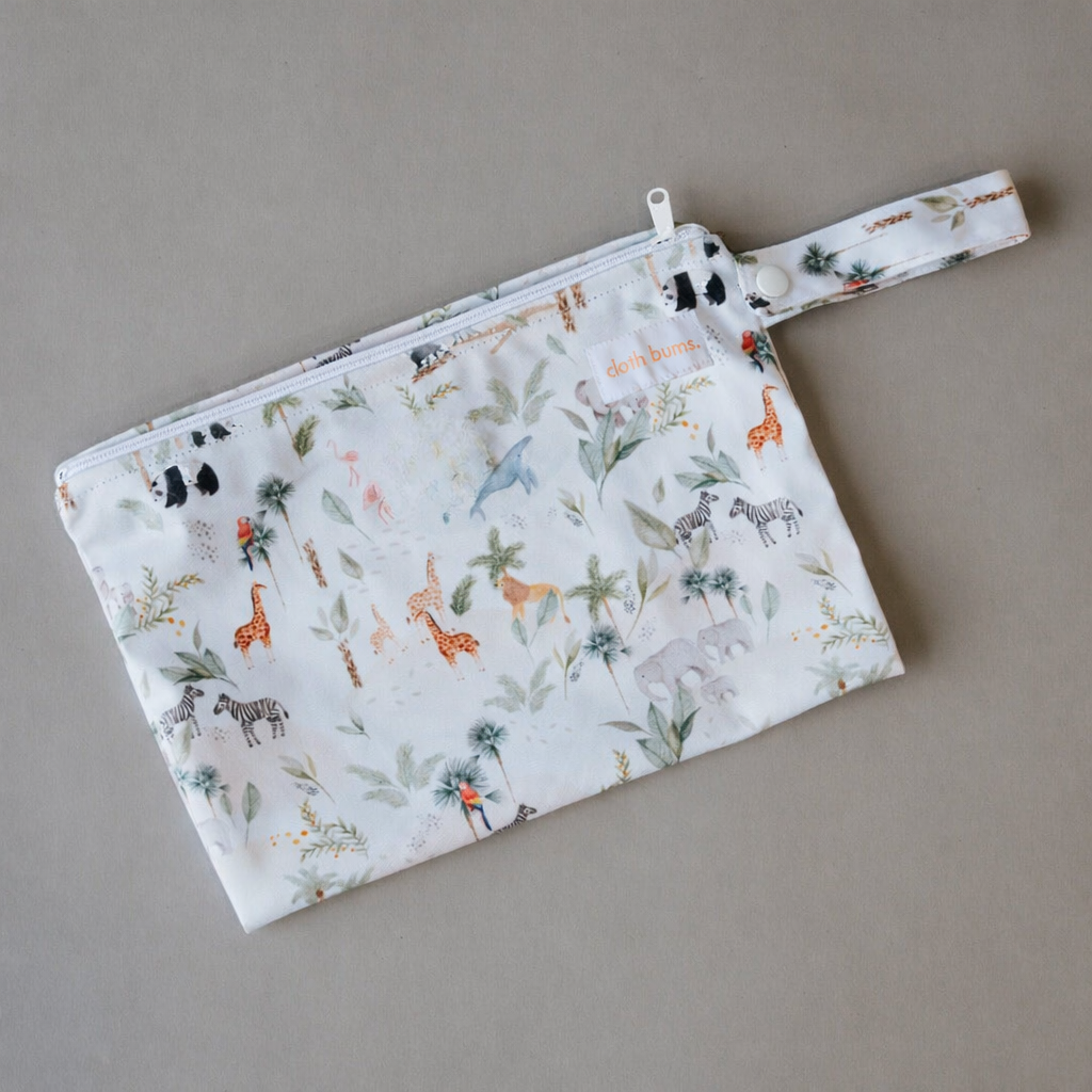 Small Wet Bag - Wild Ones – Cloth Bums