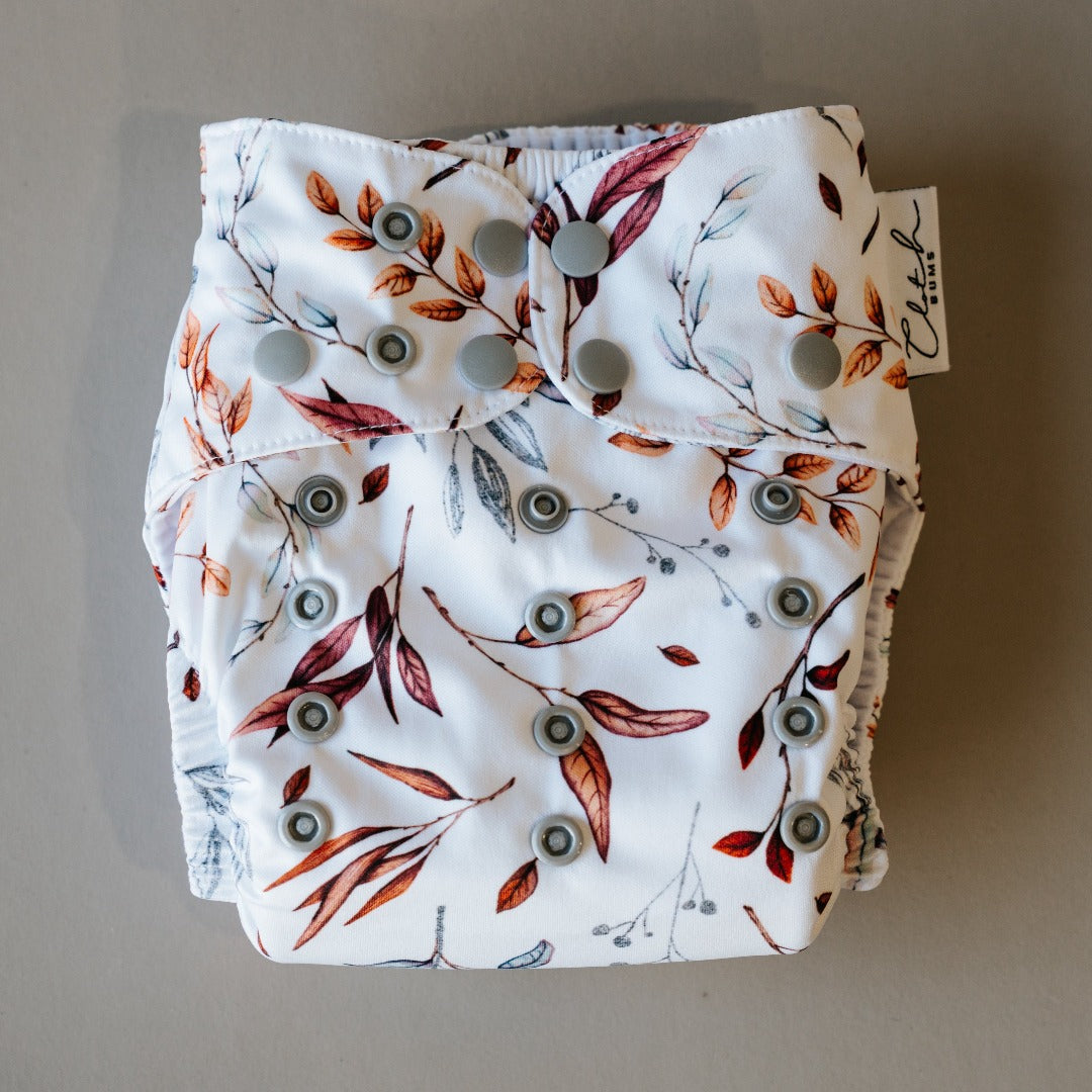 Cloth Bums Reusable Cloth Nappy | Pixie Nappy | Birth to Toilet Training